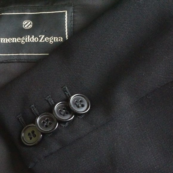 Ermenegildo Zegna | Suits & Blazers | Ermenegildo Zegna Su Misura Black ...